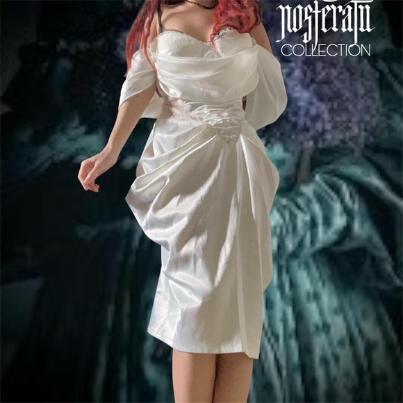 Blithe LA | Dresses | Nwt Blithe La Corset Wedding Dress In Ivory ...